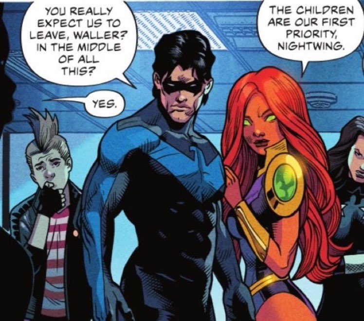 Red Hood And The Outlaws Starfire Nightwing