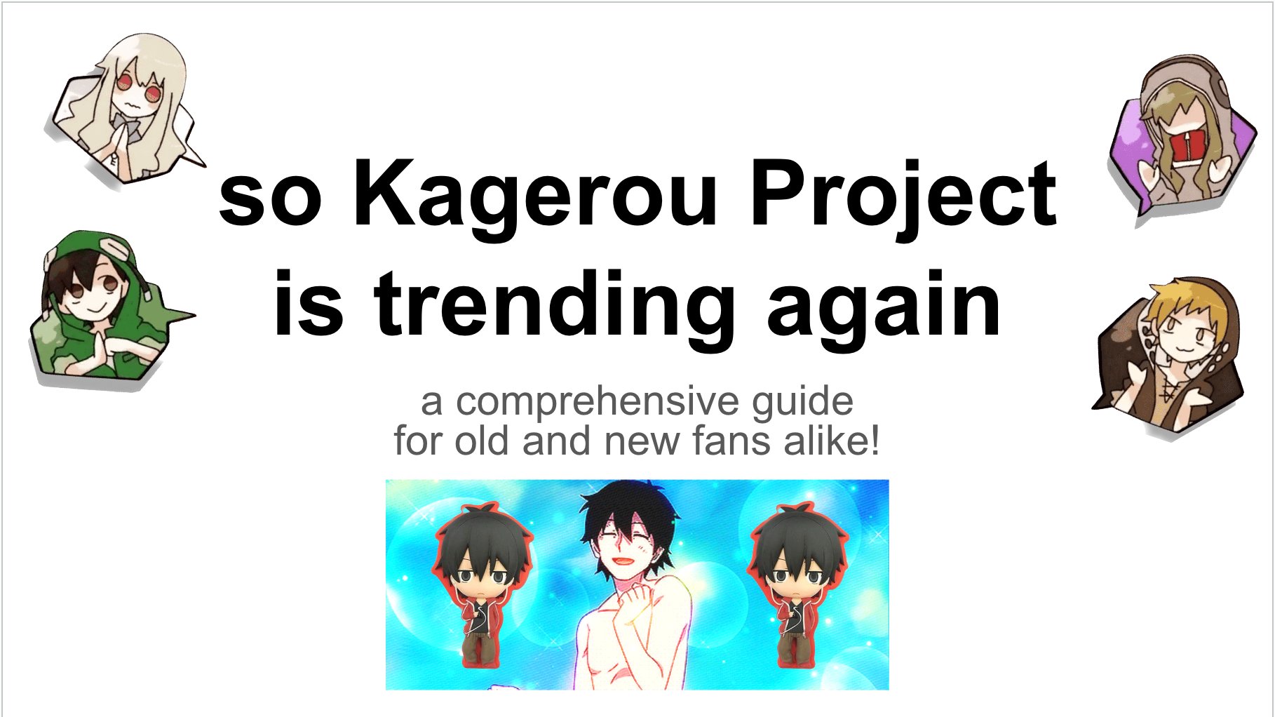 Kagerou Days Memes Hiyori! Mekakucity Actors/Kagerou Project