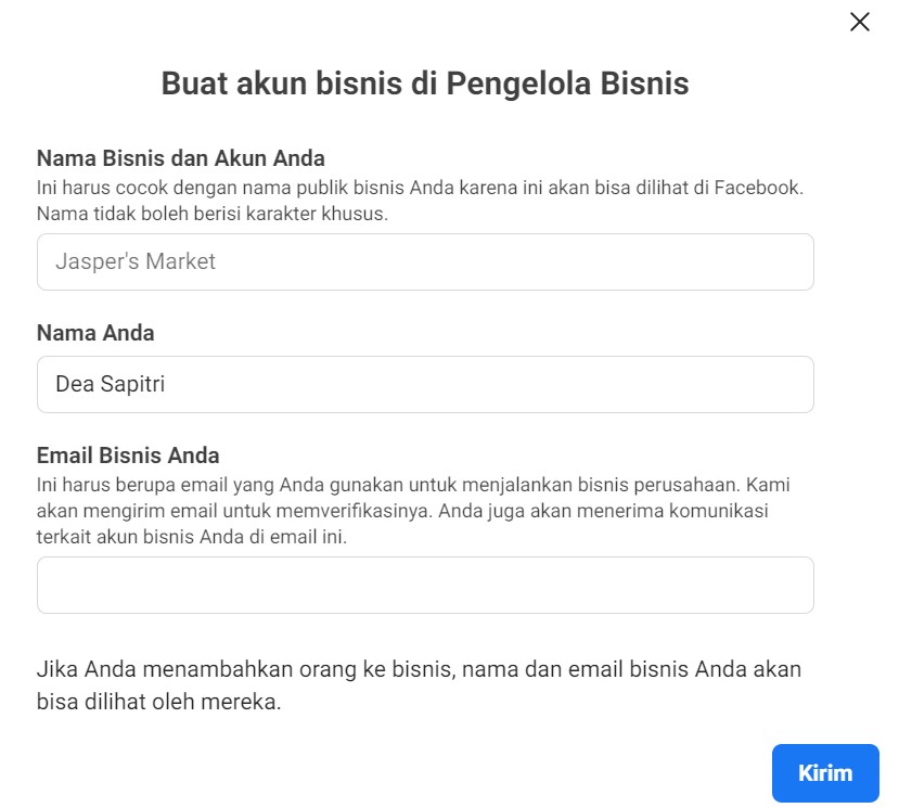 cara membuat akun iklan facebook dengan modal hanya Rp 1000-an rupiah ...