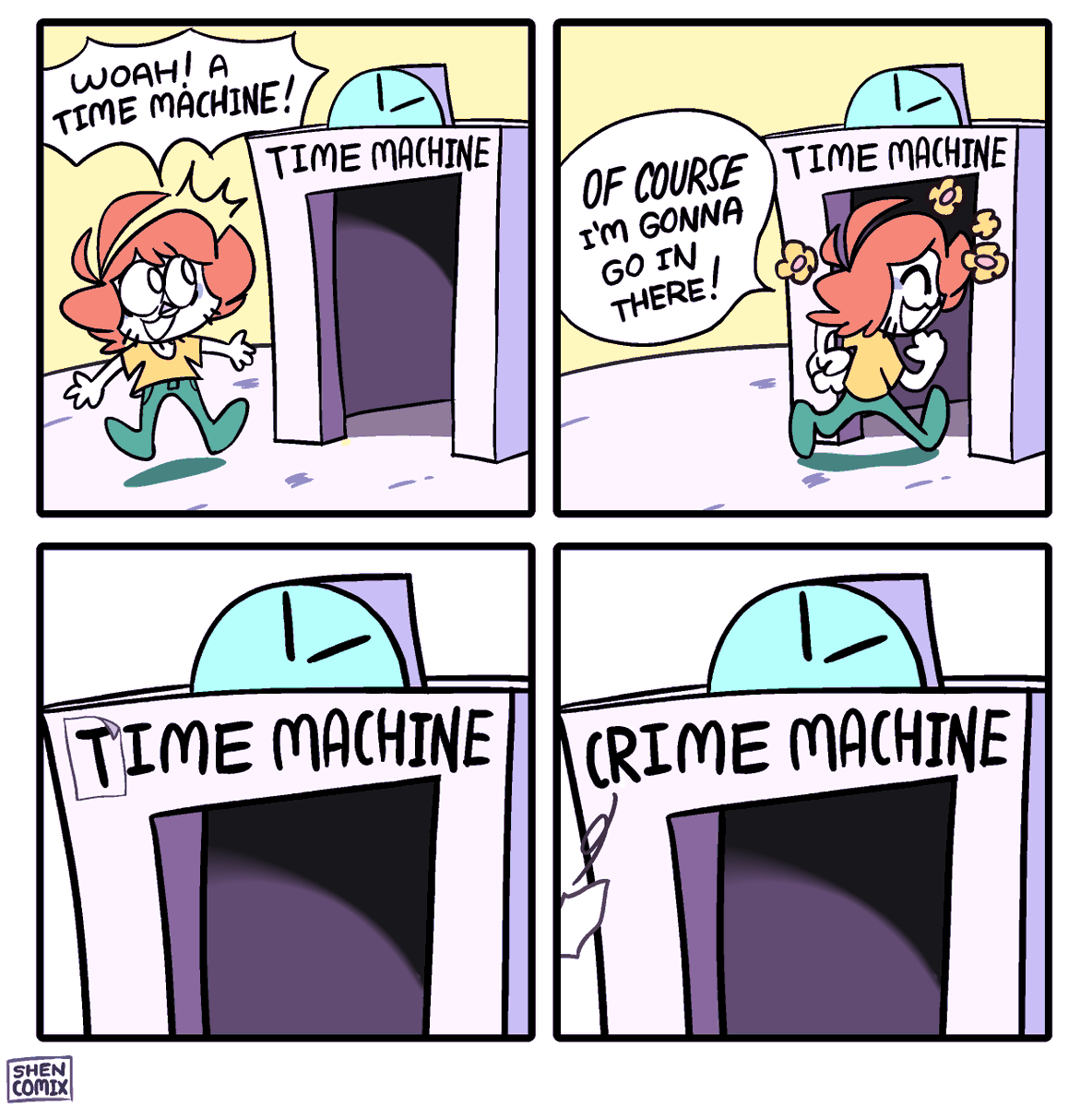 「In which Shen meets the Self Care Squad」Shen Comixの漫画