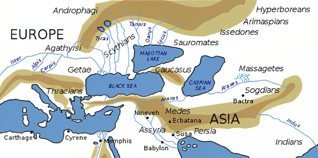 1/ Studying the ancient sources we often come across the Hyperboreans, a mysterious people ...