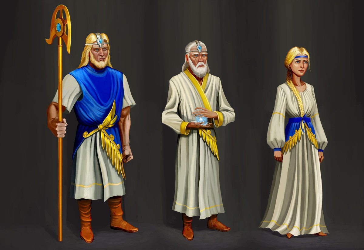 1/ Studying the ancient sources we often come across the Hyperboreans, a mysterious people ...