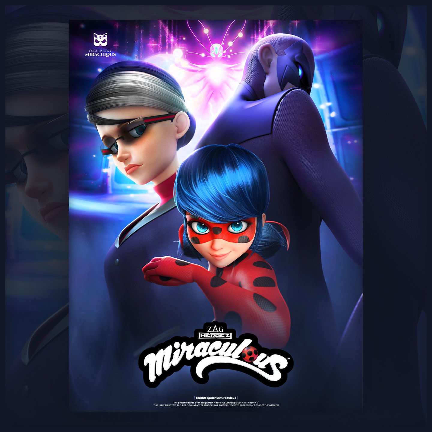 Miraculous Season 4 Posterfanmade Miraculous Ladybug