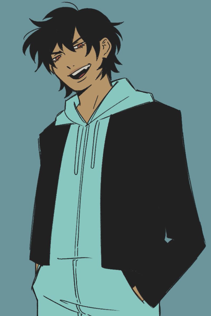 「drew this loser from the new csm chapter」|satosugu sweep 2023のイラスト