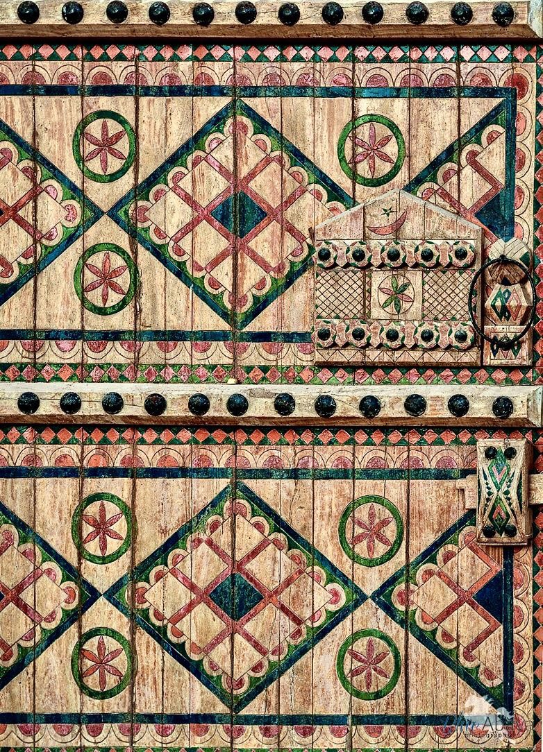 The old doors of Saudi Arabia are known for their rich decoration ...