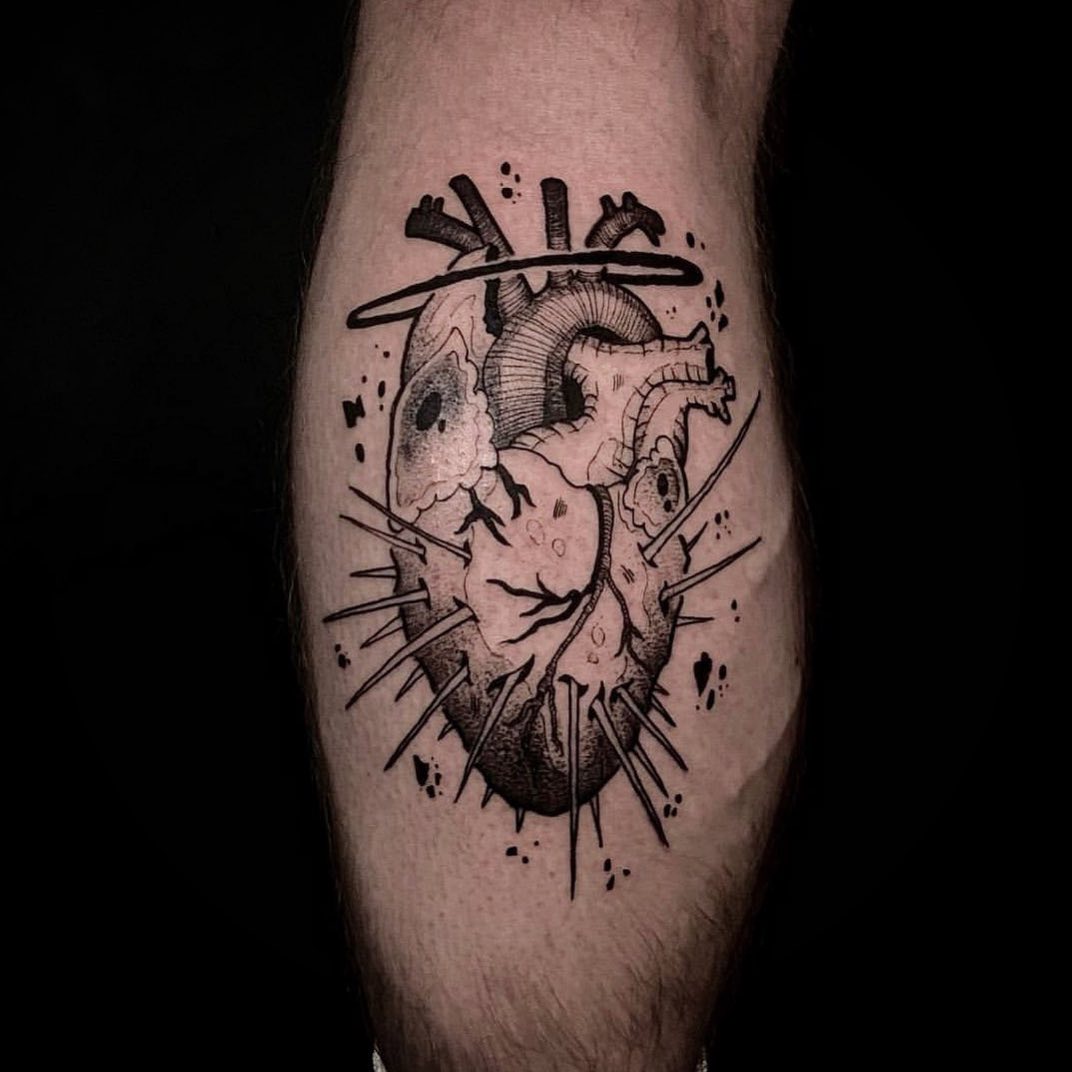 Mechanical Anatomical Tattoos
