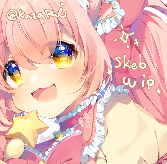 「Skeb wipこの絵はすでに完成してるけど、もう少し待ってね 」|燈型 Minのイラスト