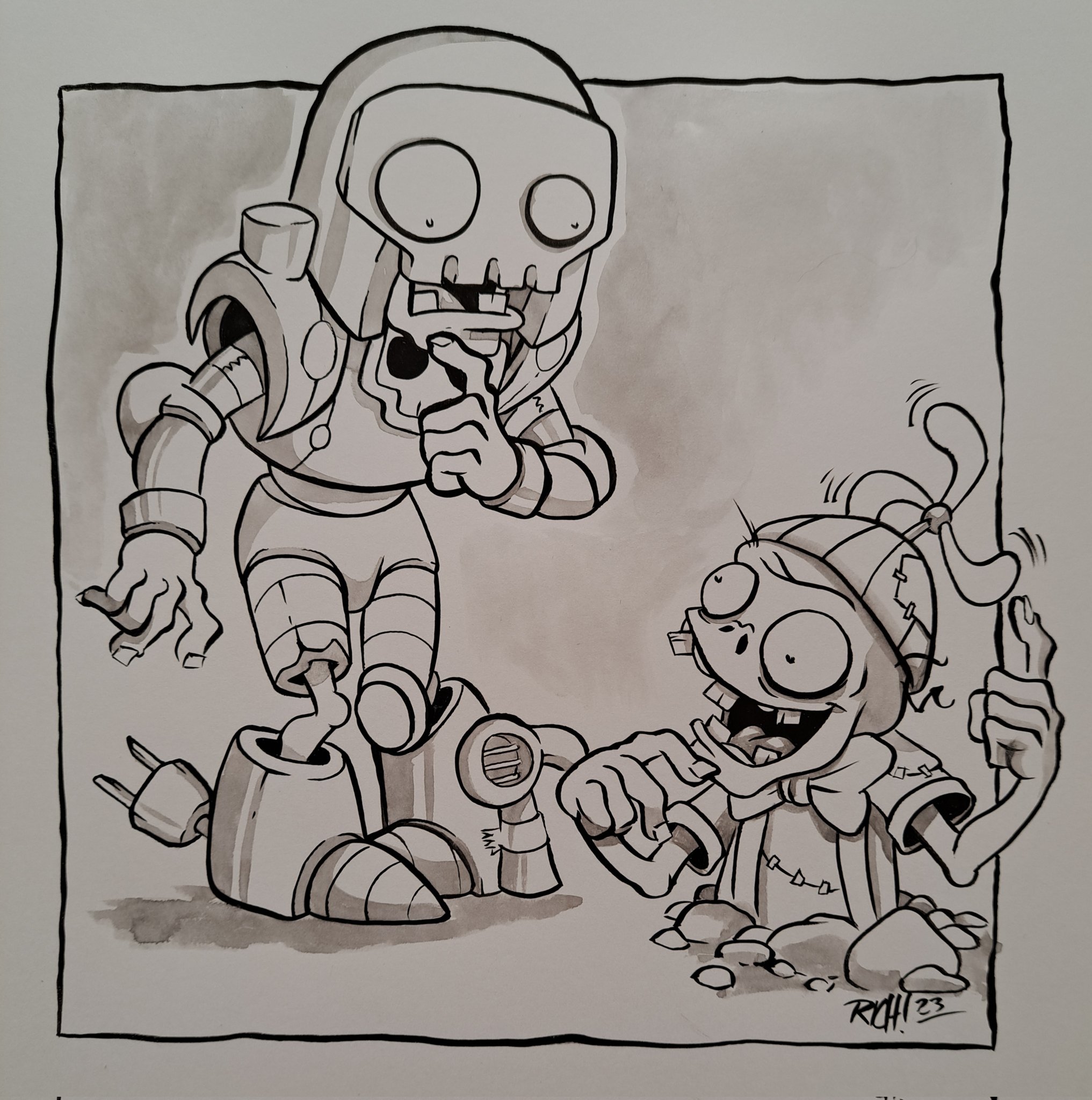 Plants Vs Zombies Drawing Book