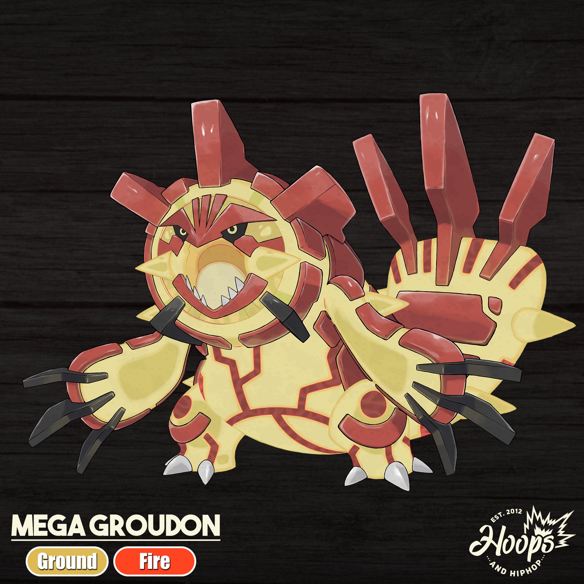 Pokemon Mega Groudon Primal Groudon