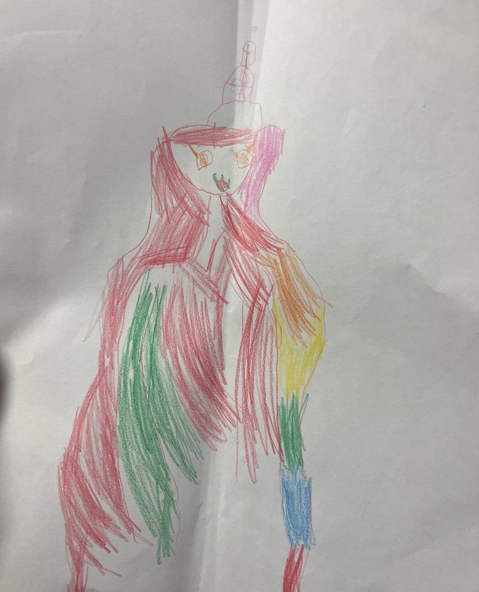 「I feel like this drawing a student did o」|Abeeha Tariq のイラスト