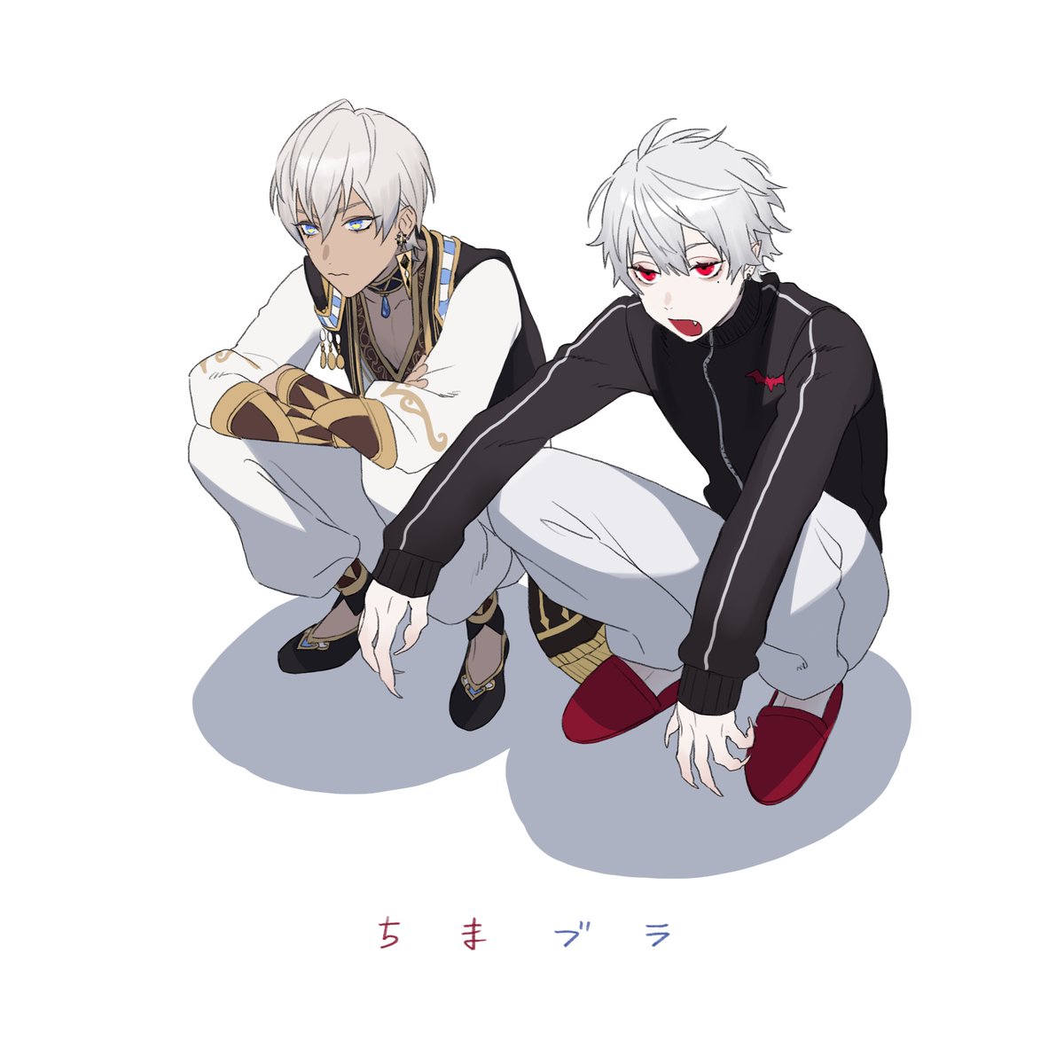 葛葉(にじさんじゲーマーズ) 「案件ください。#絵ブラヒム #KuzuArt 」|モサコのイラスト