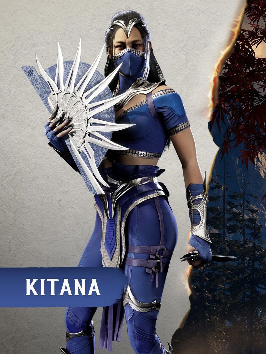 I just noticed another small change to Kitana it looks like they ...