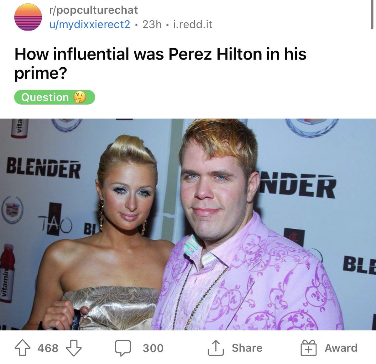 Paris Hilton And Perez Hilton