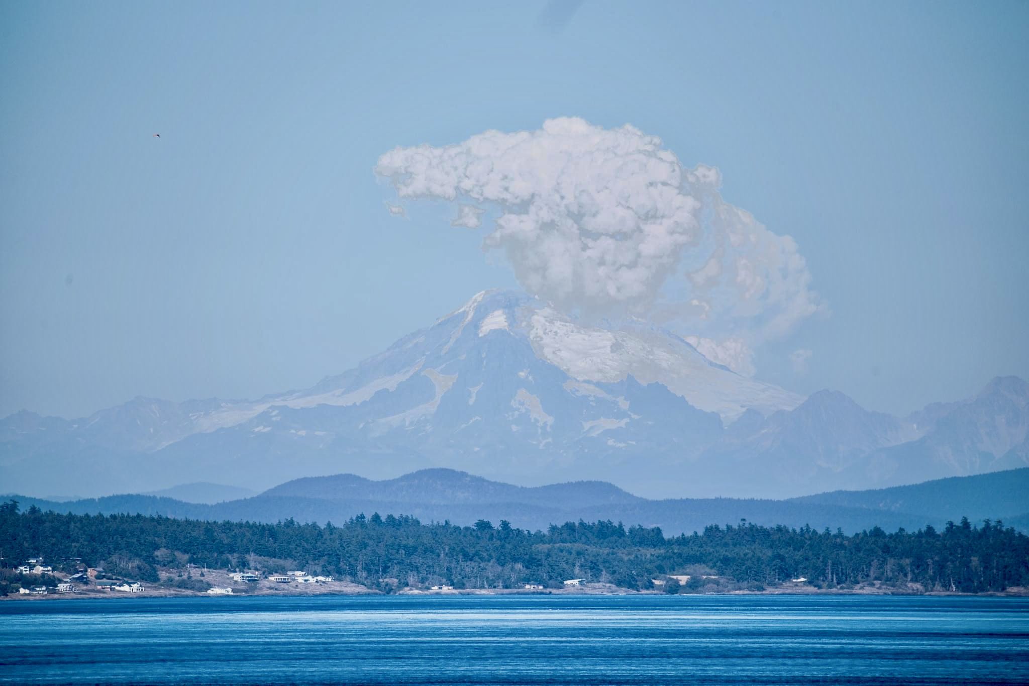Mount Baker Volcano Eruption Map Volcanic Hazard Assessment For Tephra