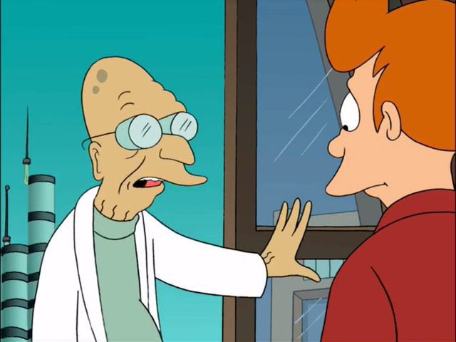 Professor Farnsworth Angry