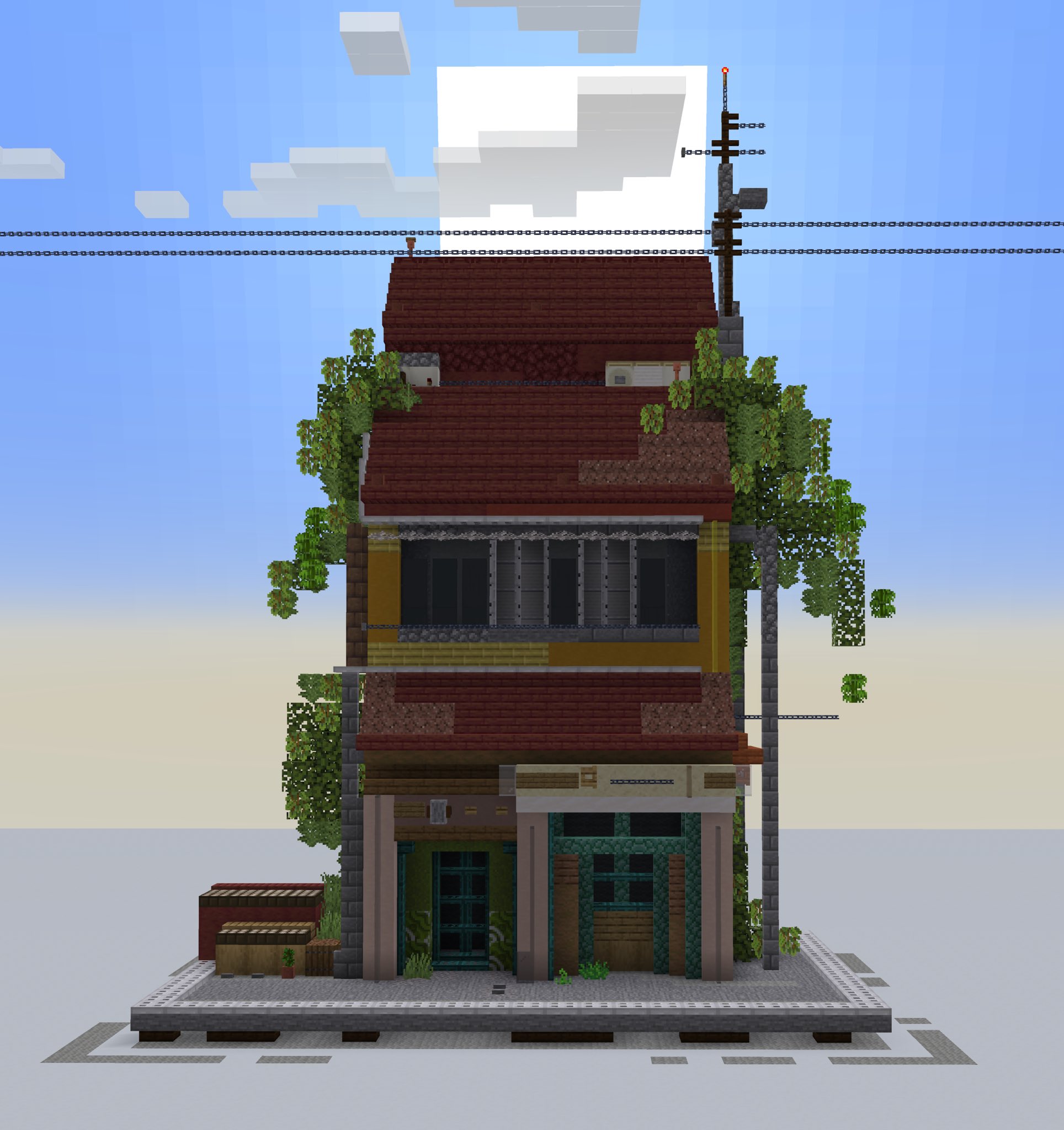 Minecraft Modern Shops