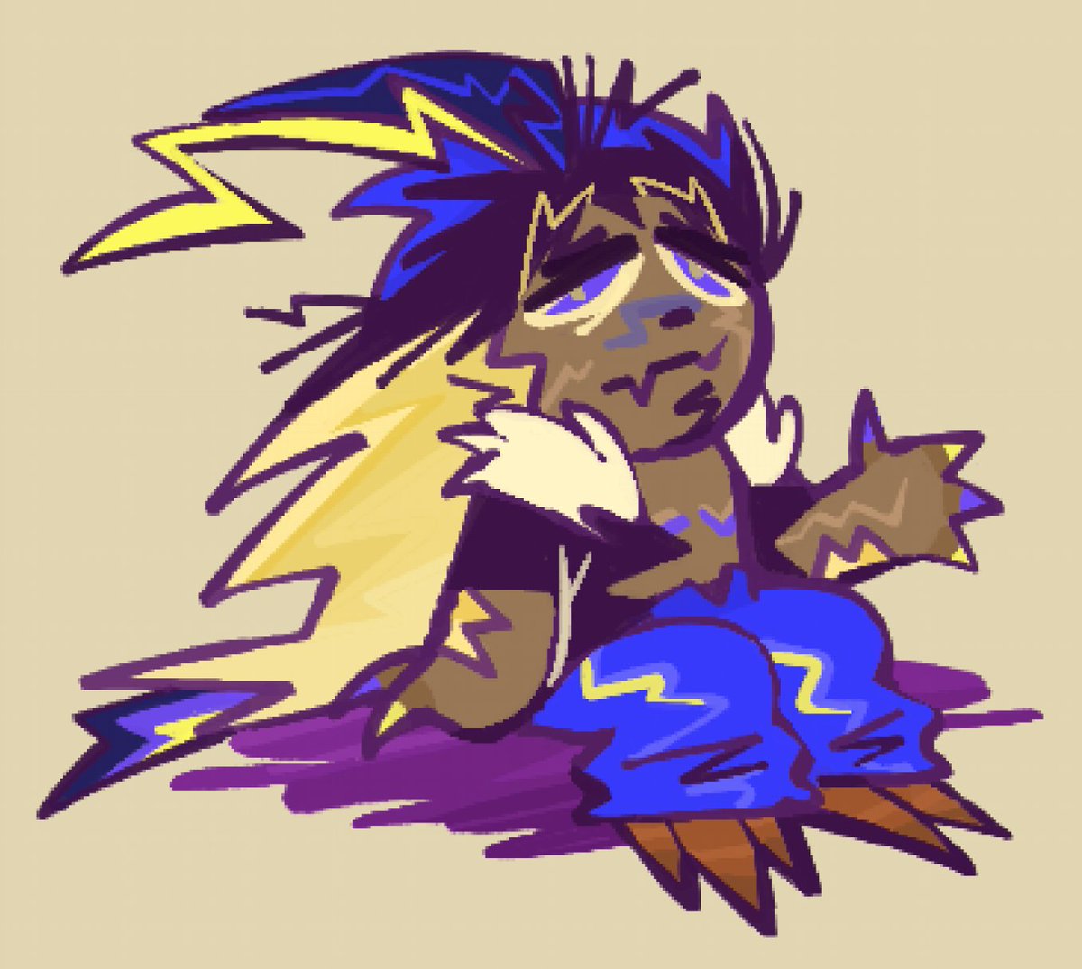 「electrical creature who i have been thin」| Jonathan's Big Heart! :) のイラスト