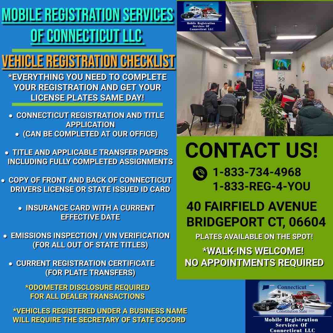 Mobile Vehicle Registration