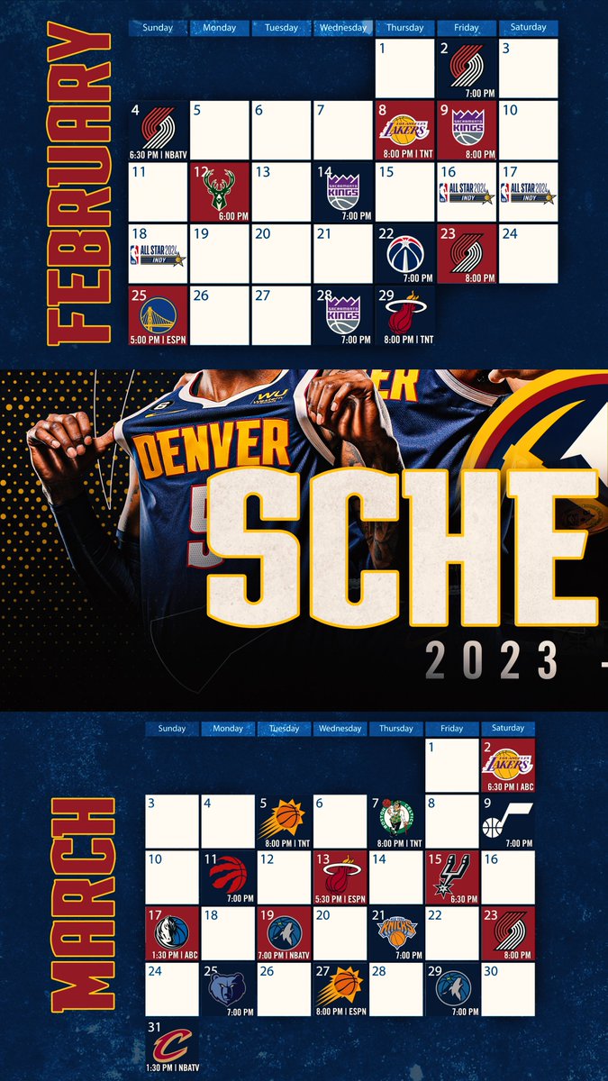 Denver Nuggets Schedule