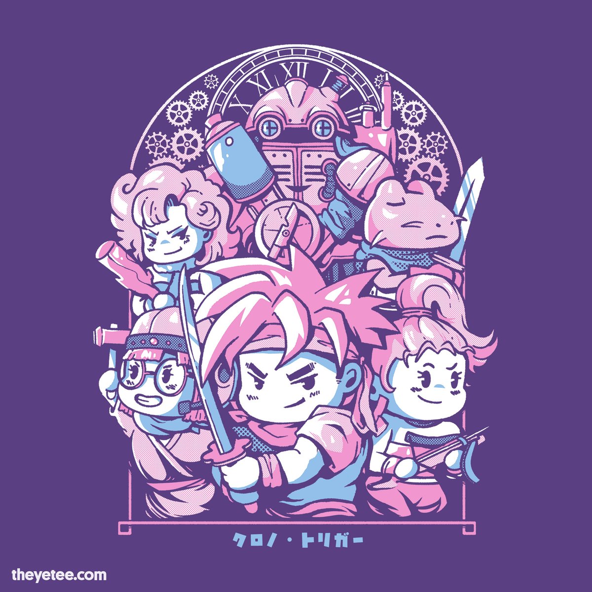 「There's always a time and a place for ad」|The Yetee 🌈のイラスト