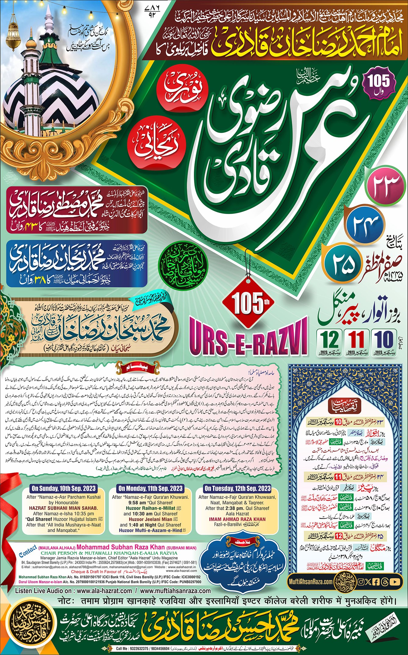 Aala Hazrat Ahmad Raza Khan Photo