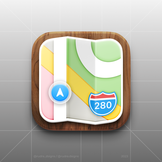 Icona Mappe Iphone Png IOS 16 B3] What's The Glowing White Around The