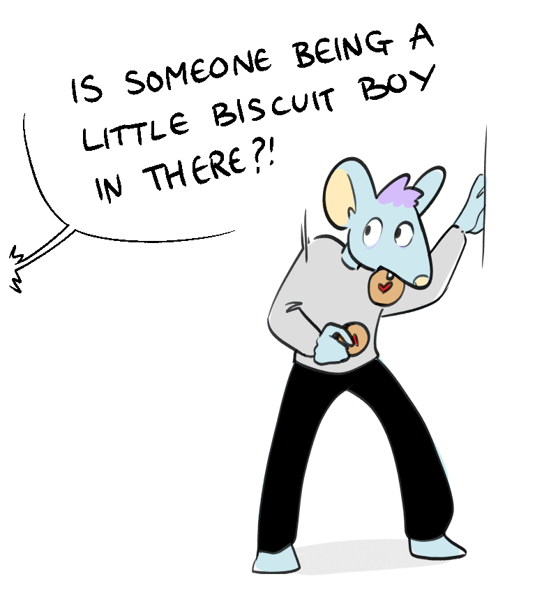 「much to think about 🤔」Screaming Rat 🐭 MCM Artist Alley L16の漫画