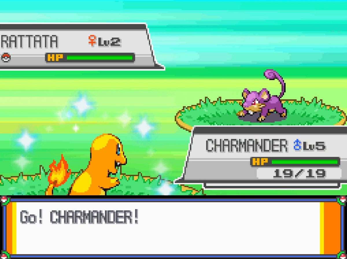 Shiny Charmander Fire Red