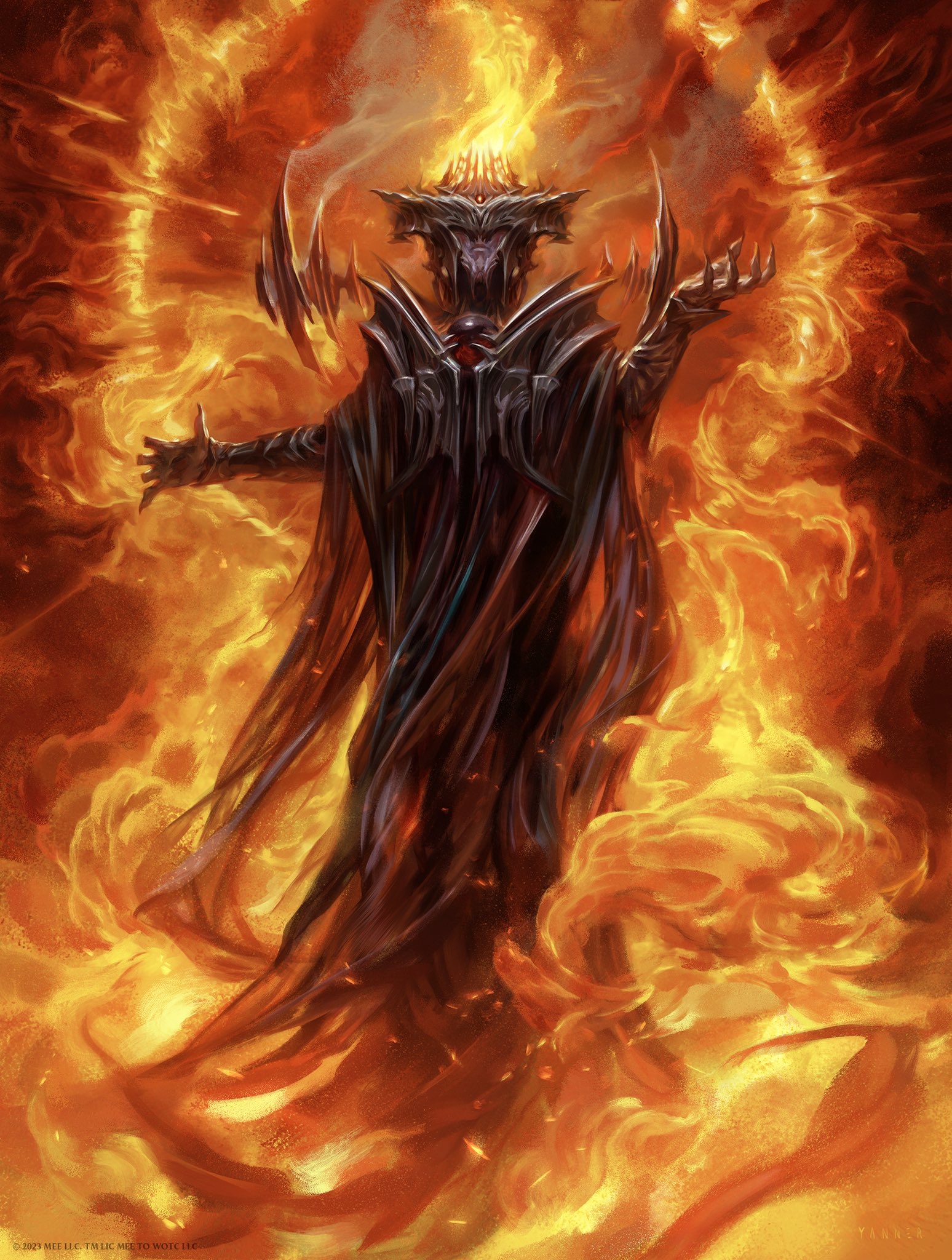 Fire Demon Lord Of The Rings