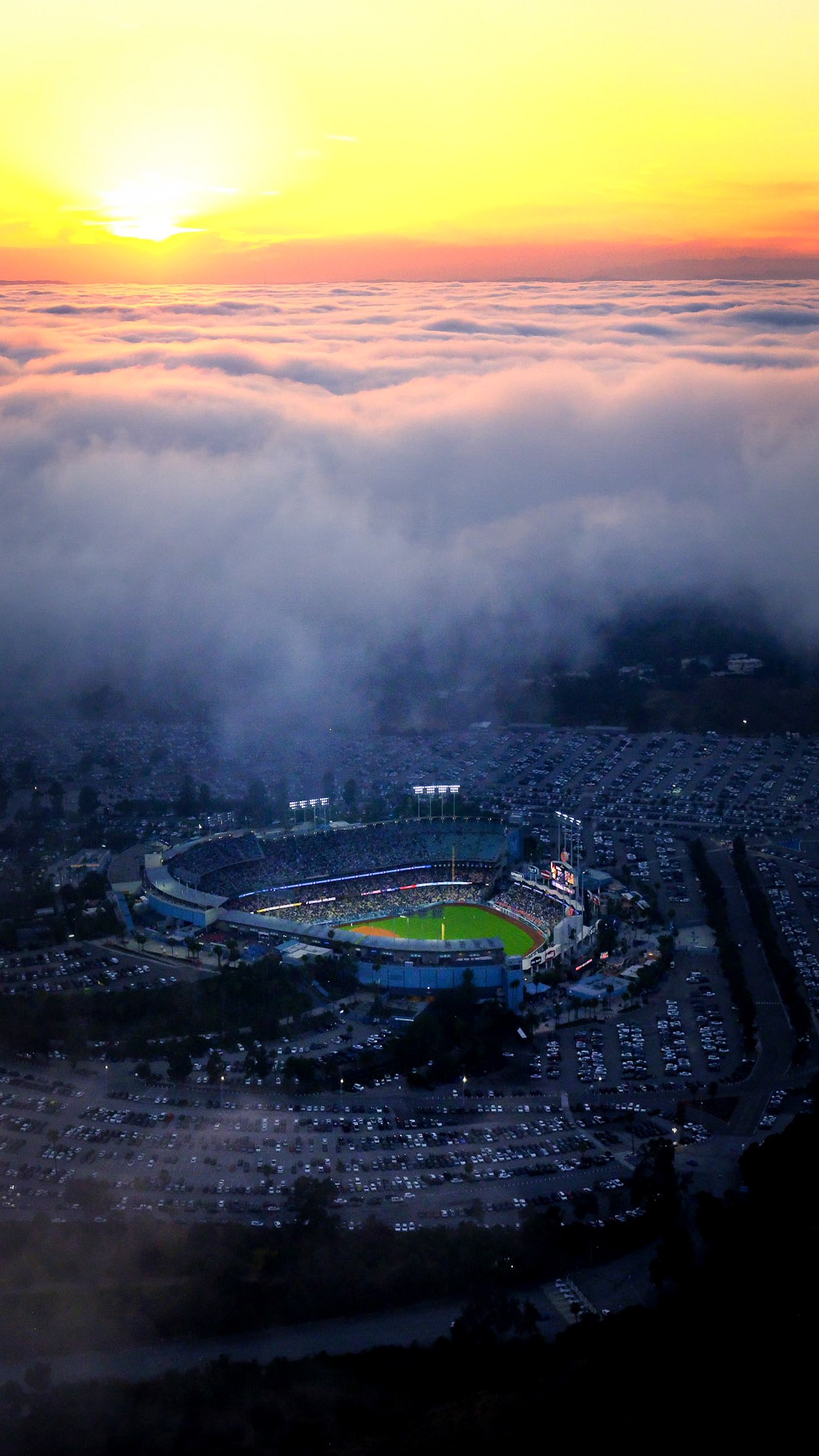 Los Angeles Dodgers Stadium Wallpaper