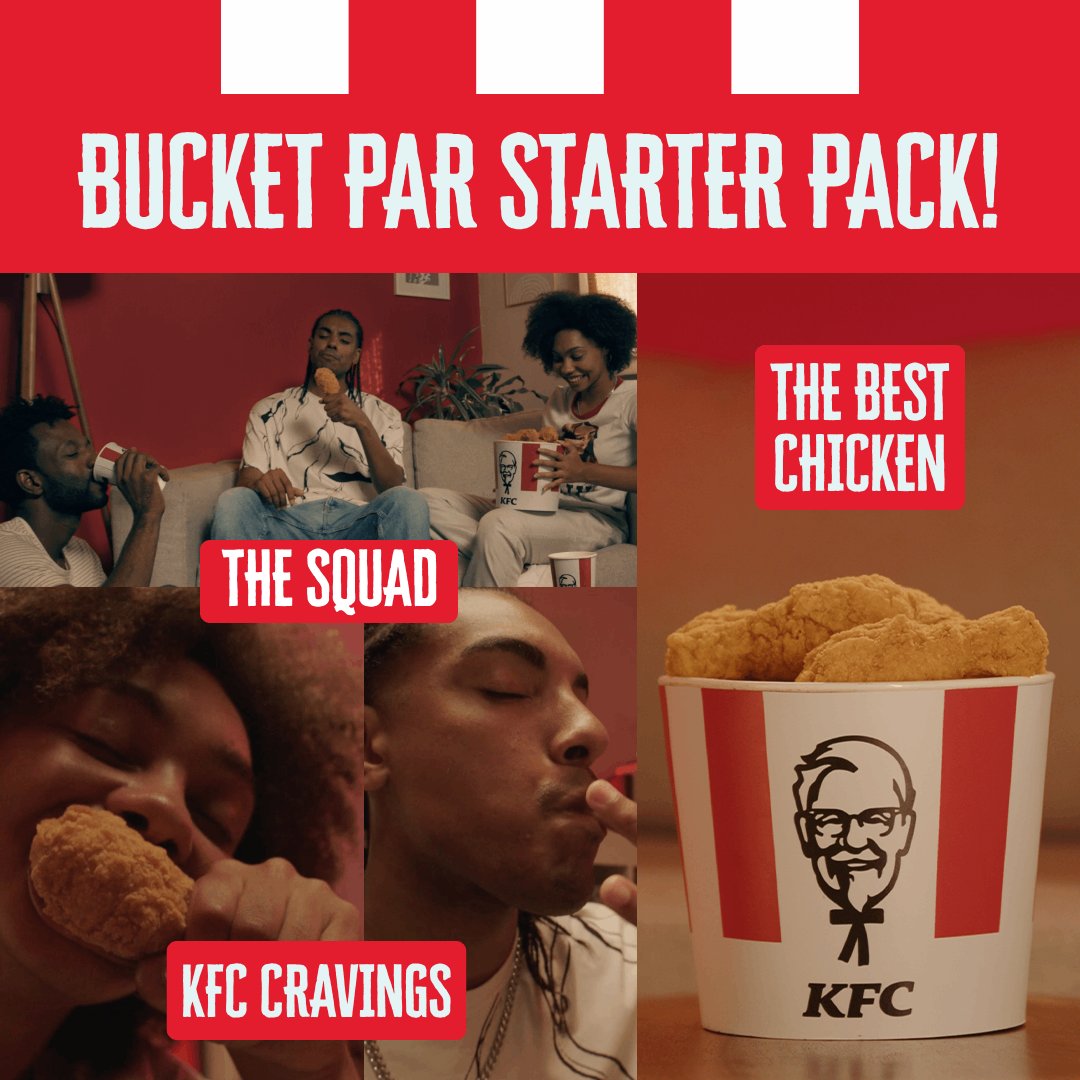 Kfc Chicken Bucket With Pepsi