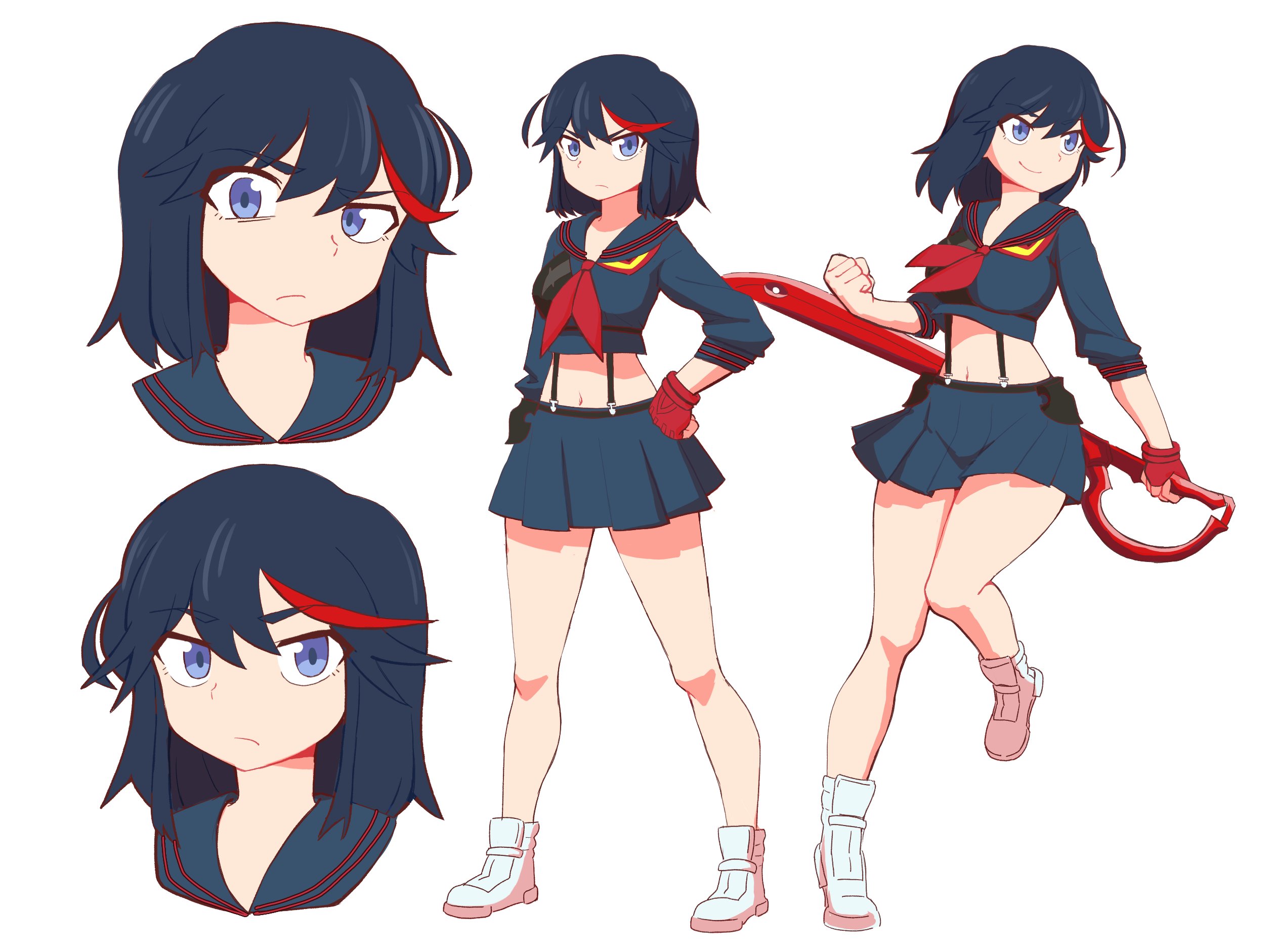 Ryuko Matoi Character Design