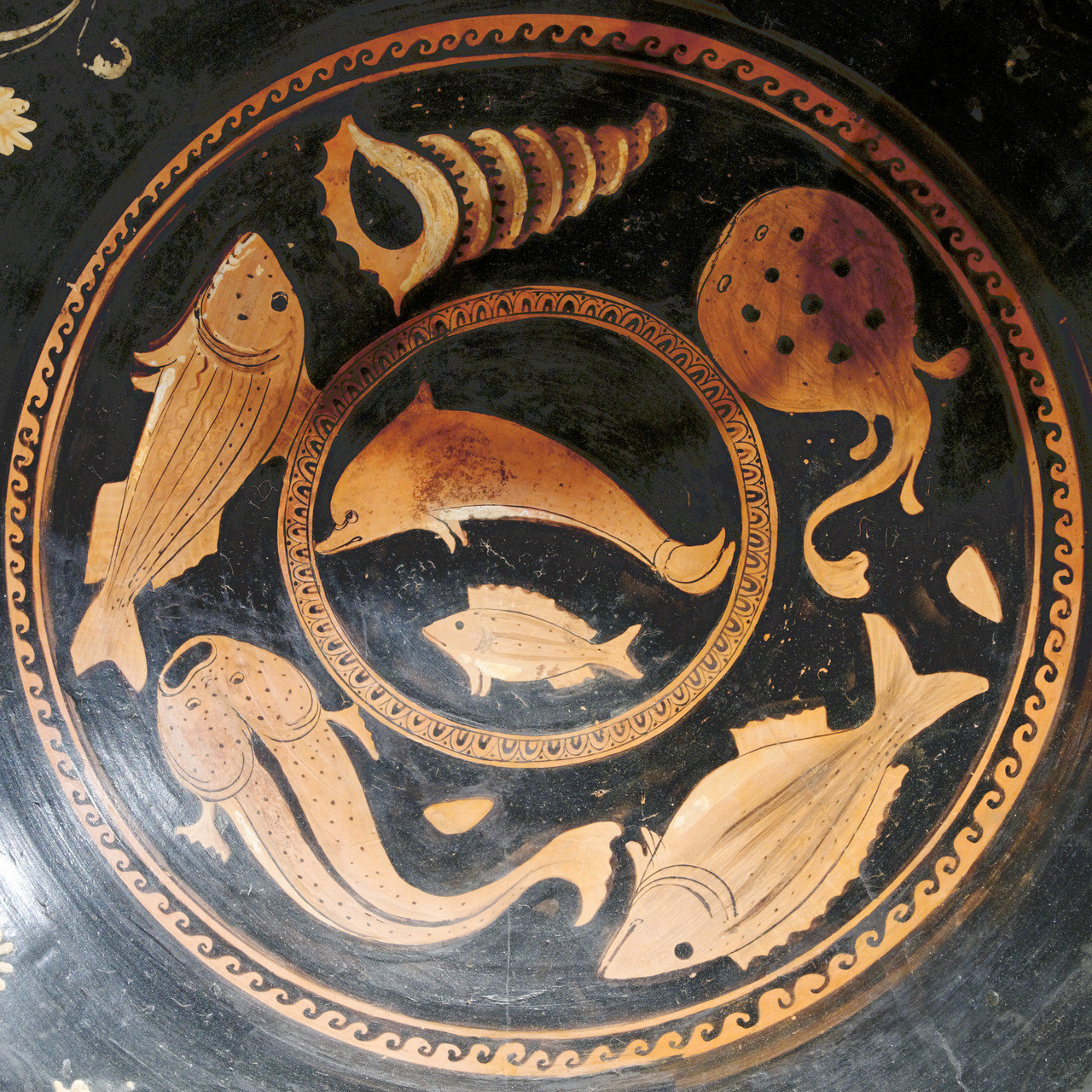 Ancient Greek Fish Art