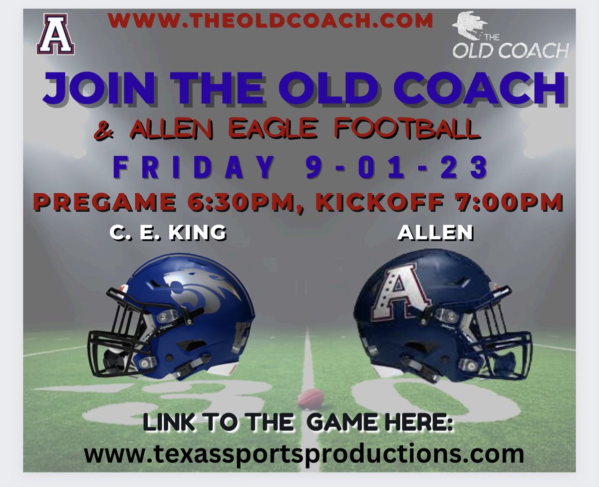 Allen Eagles Helmet Logo