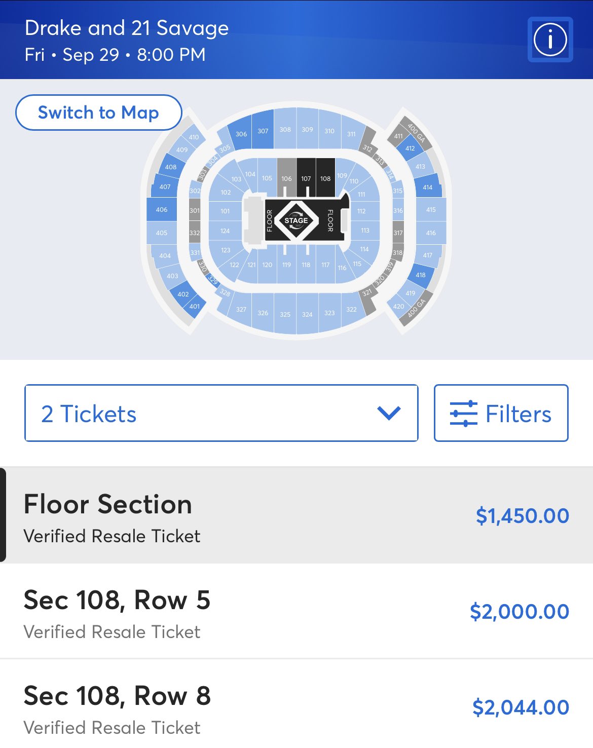 Savage Arena Seating