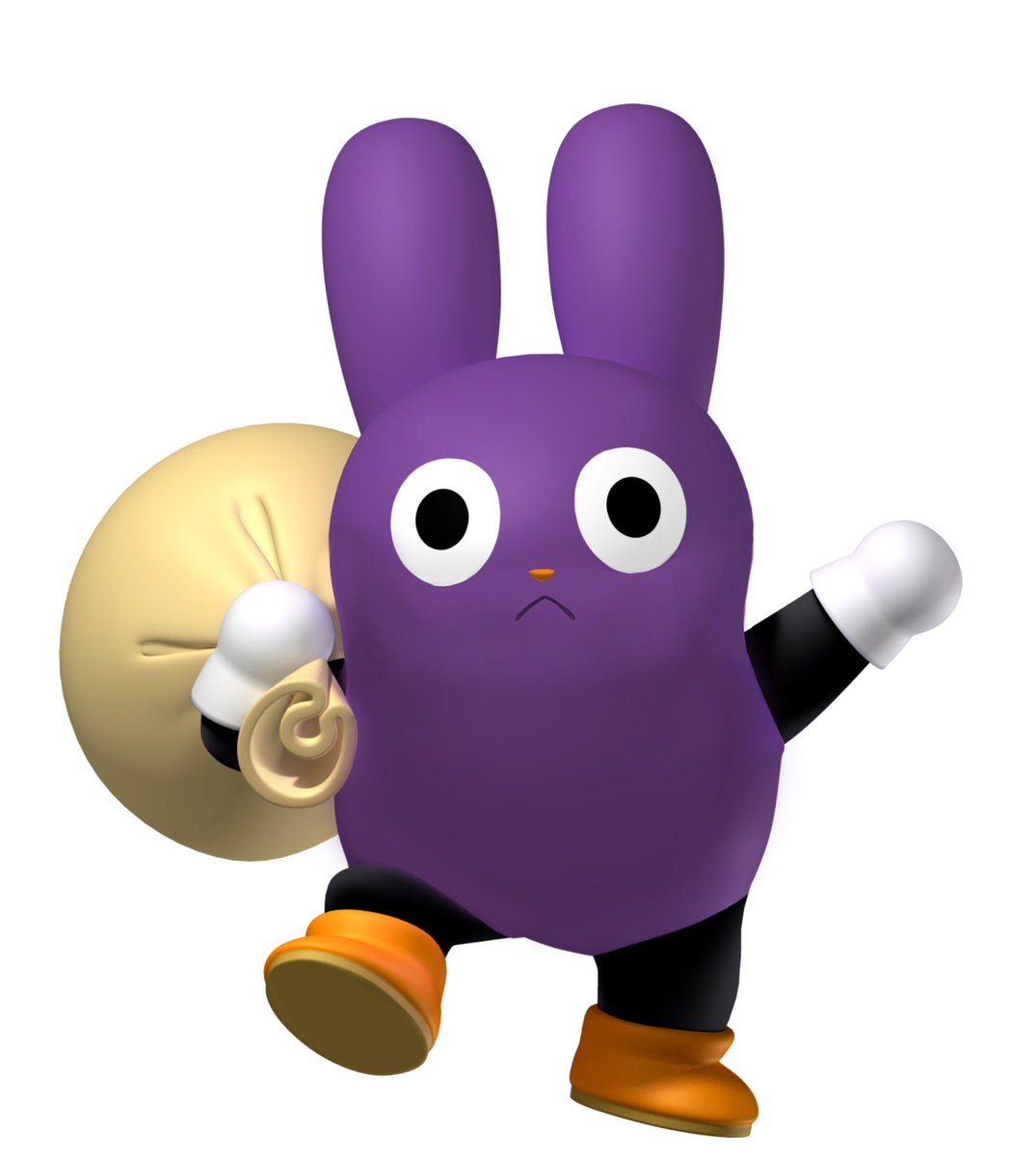 Nabbit Mario Without Mask