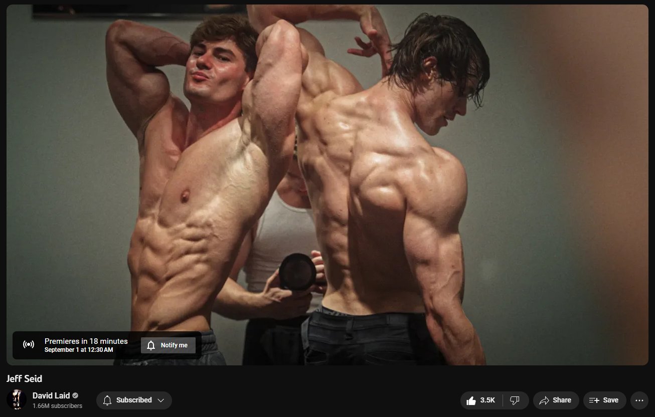 Zyzz Transformation Timeline