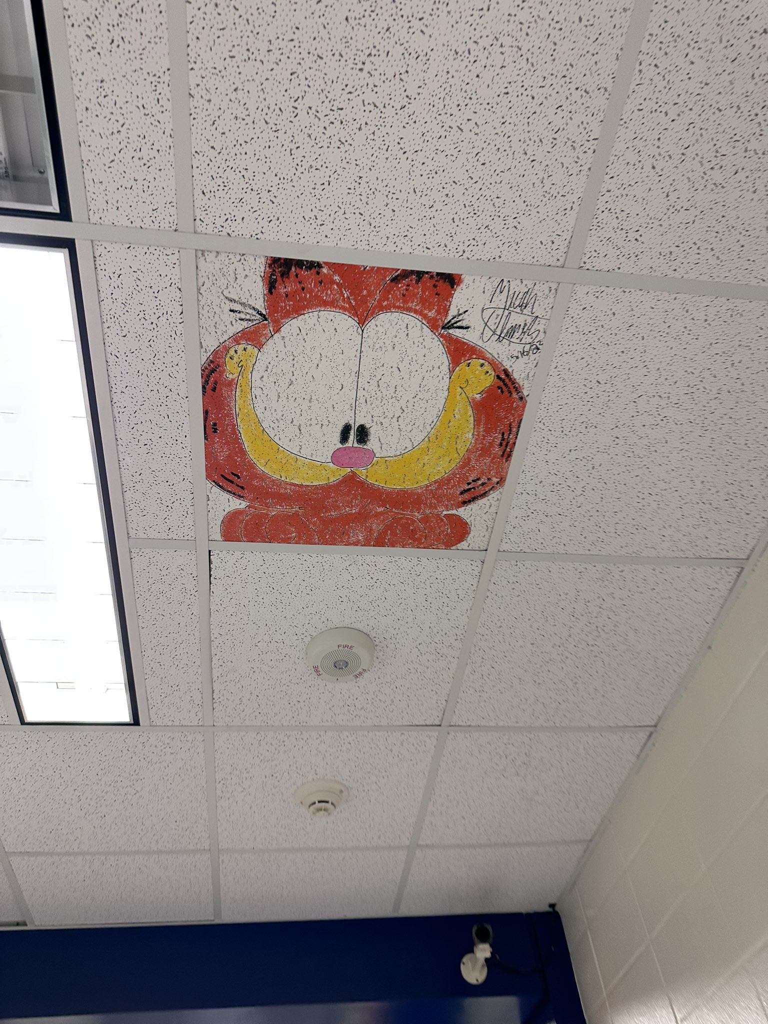 Ceiling Tile Painting Ideas 2012/2013 High School Student Ceiling