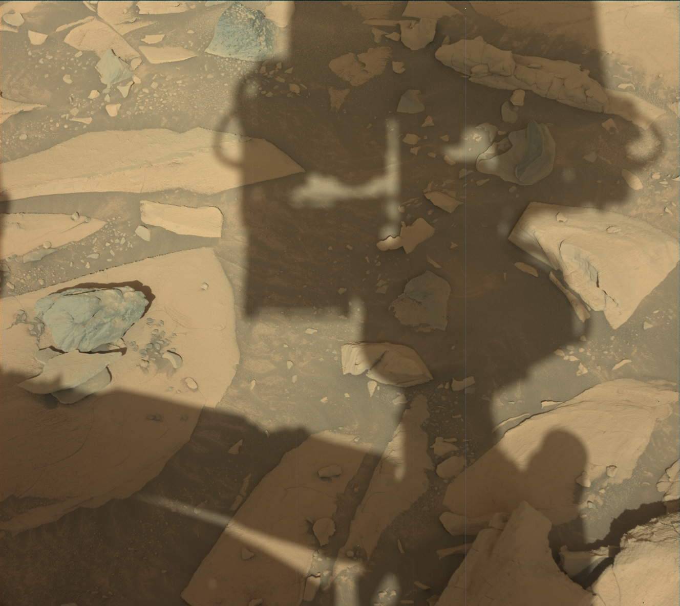 Curiosity Mars Rover Shadow