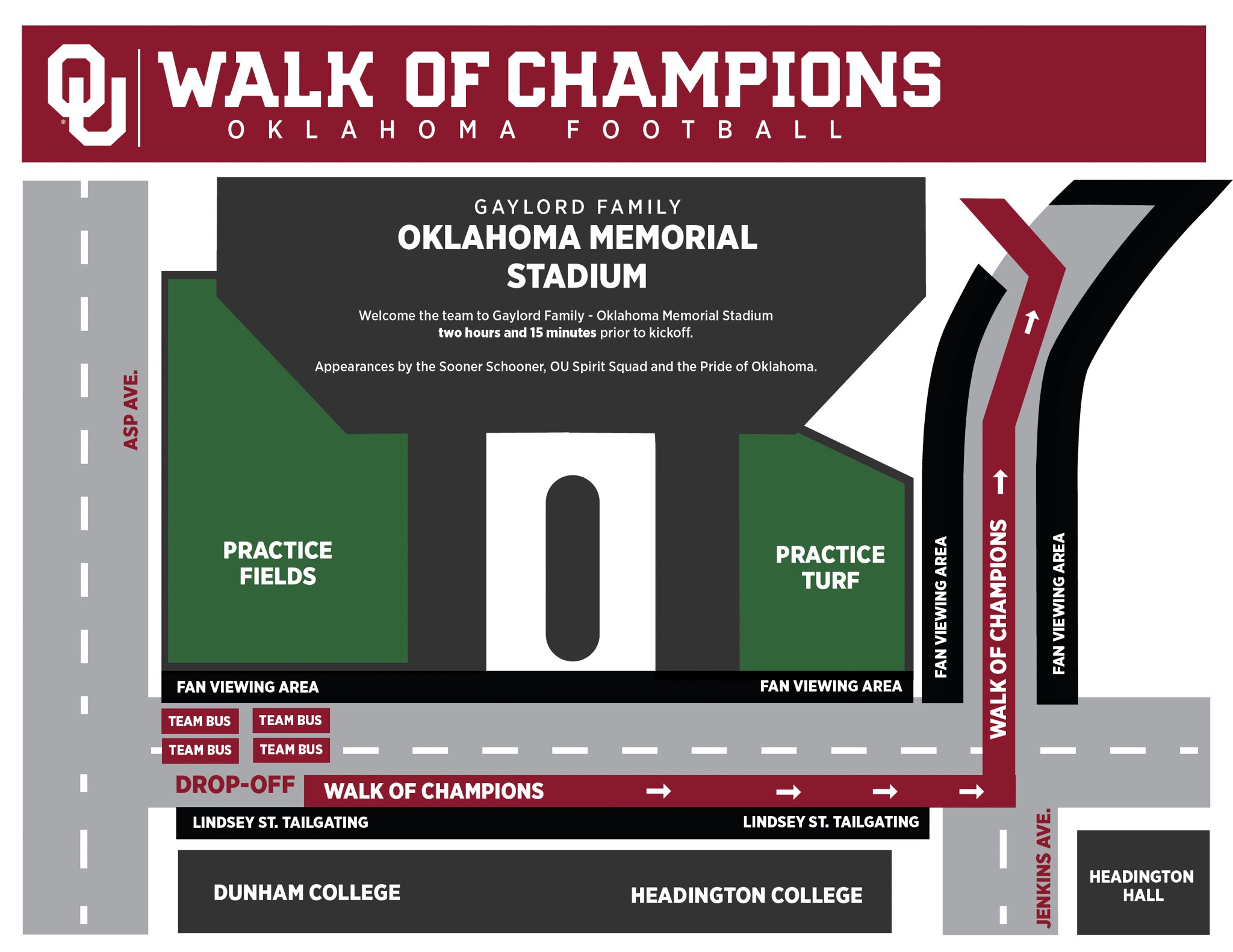 Map Of Oklahoma State University Football Stadium