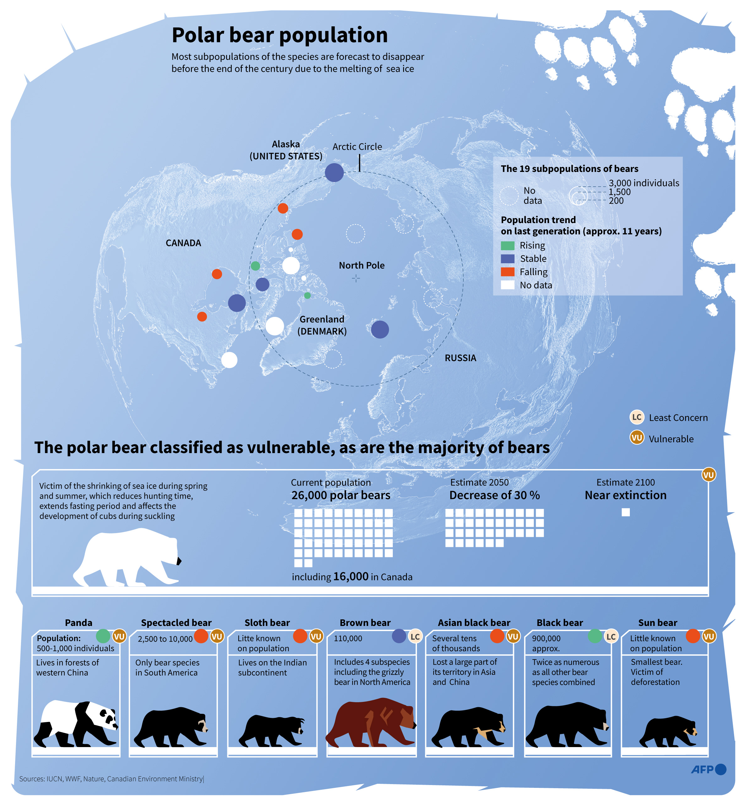 Polar Bear Habitat Map Polar Bear Ecology In The Eeyou Marine Region