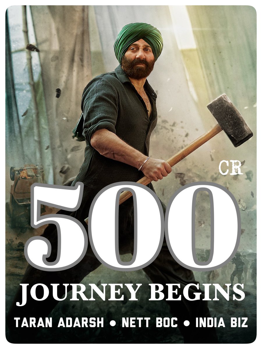 #Gadar2 is the TYPHOON that refuses to slow down… REBOOTS and REVIVES ...