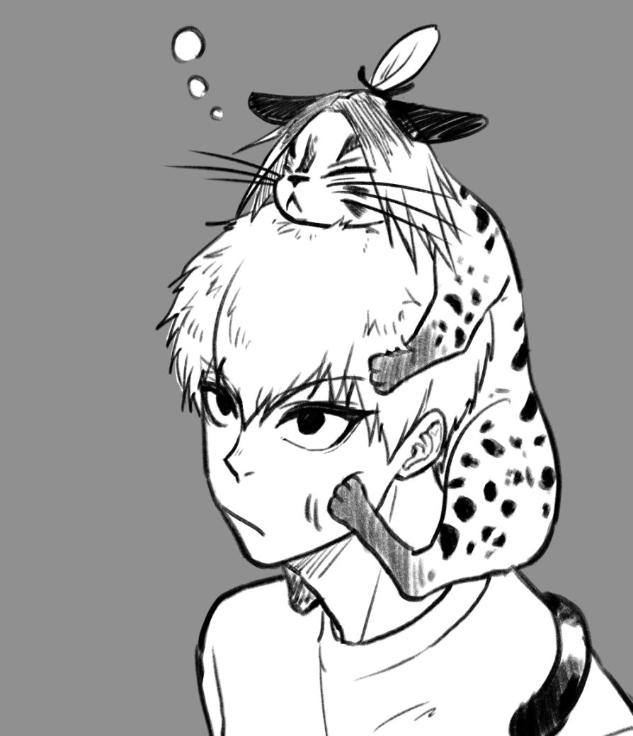 くにちぎ「くにちぎ ※🦁ぬいのknと🐰のcg (お花畑に住んでいる)」NK4"Mの漫画