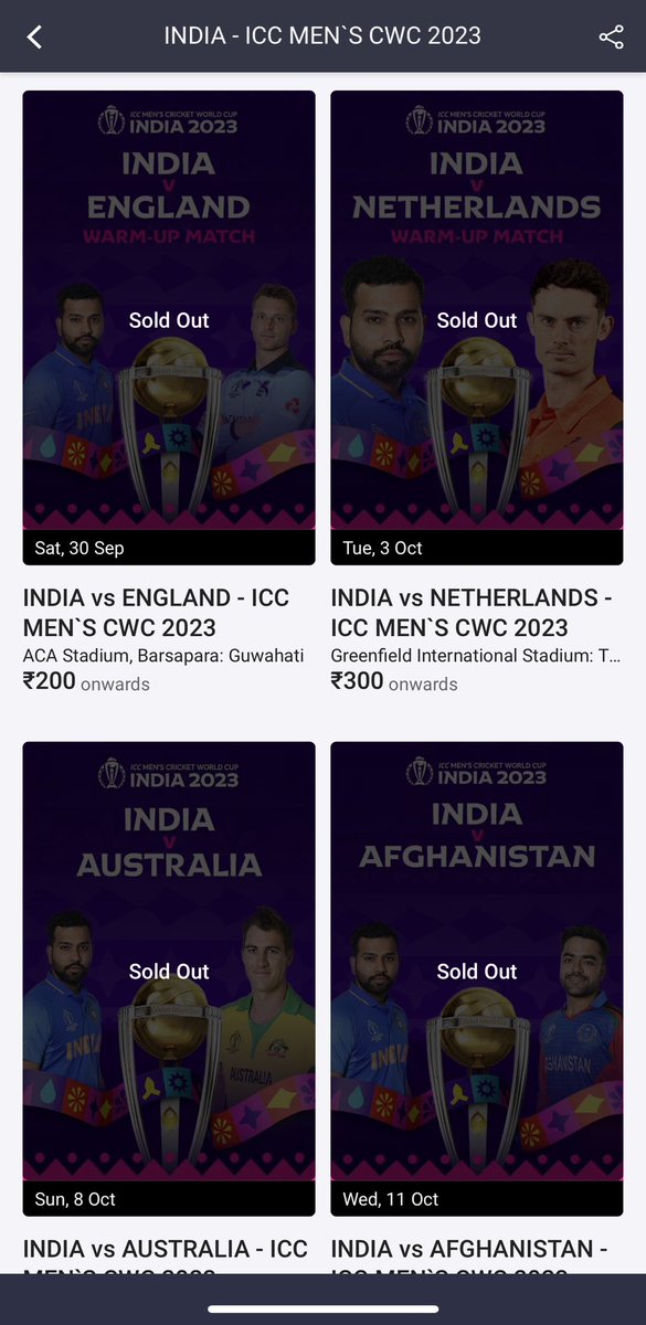 World Cup tickets being sold on @bookmyshow could have been auctioned ...