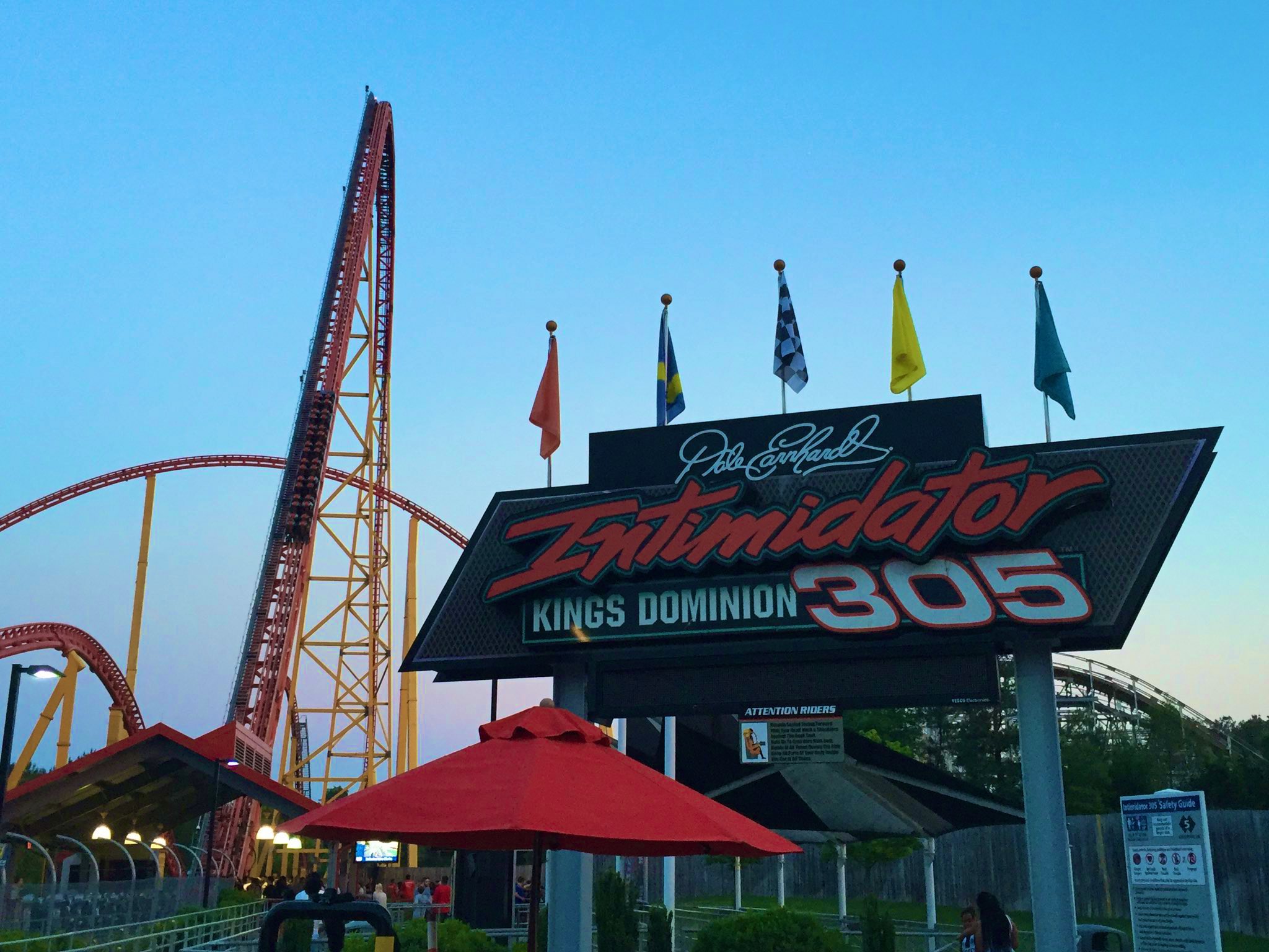 Intimidator Roller Coaster Kings Dominion