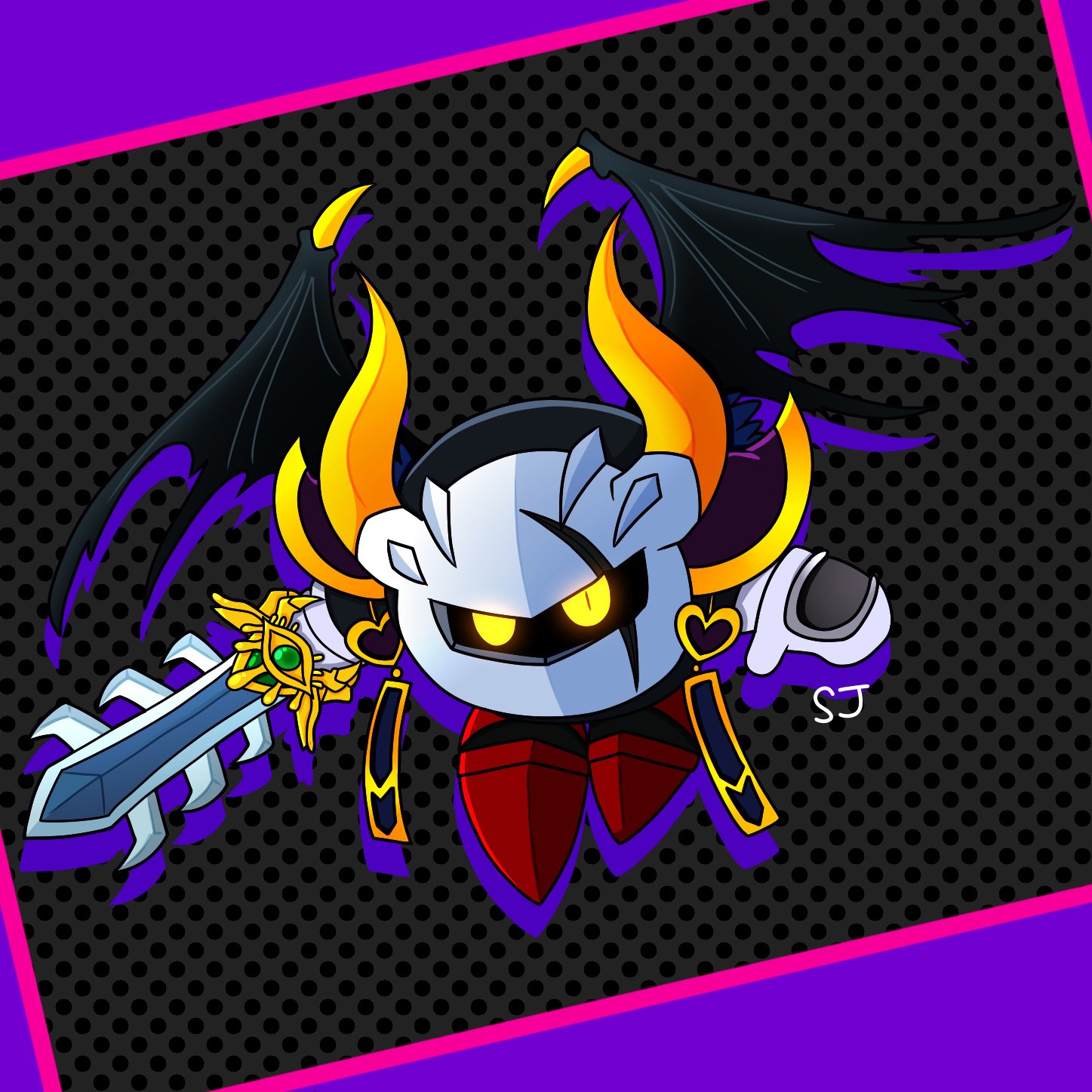 Dark Meta Knight Wallpaper