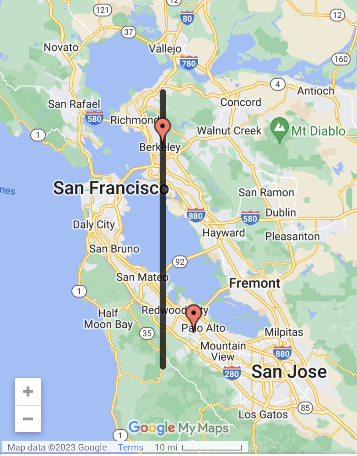 Atlantic Coast Conference Map