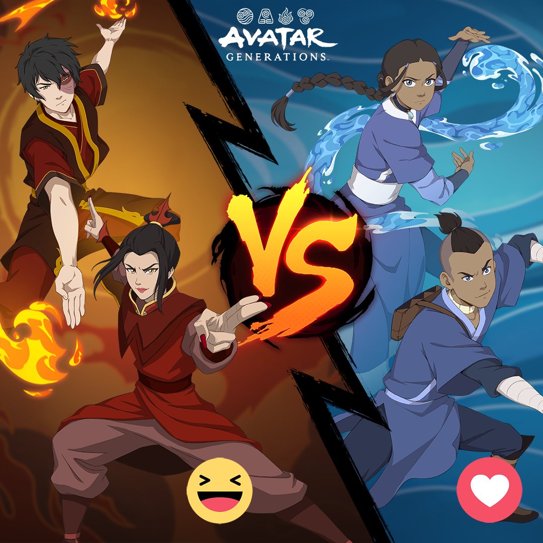 Avatar The Last Airbender Zuko And Azula