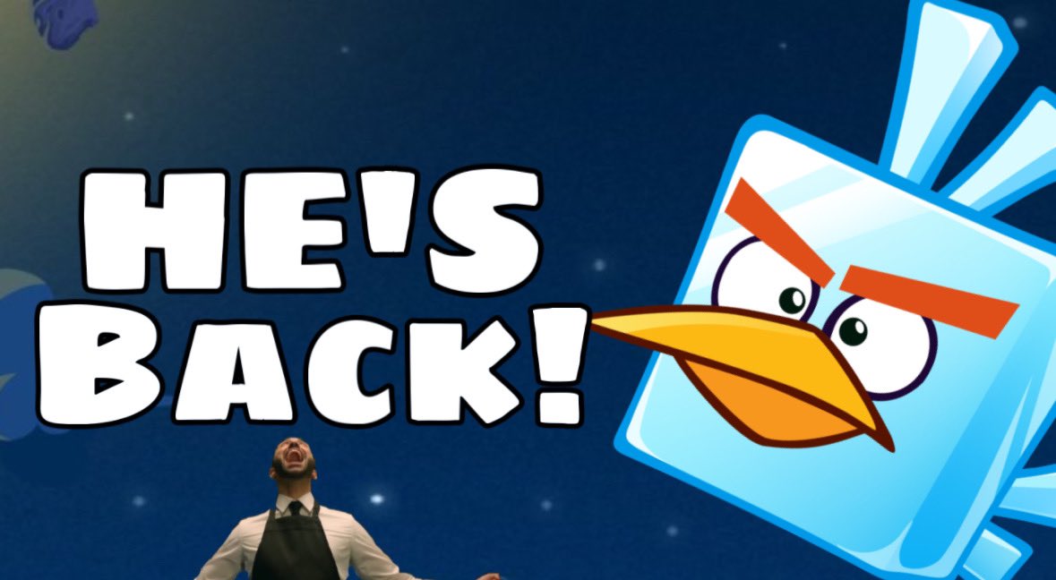 Angry Birds Space Ice Cube Bird