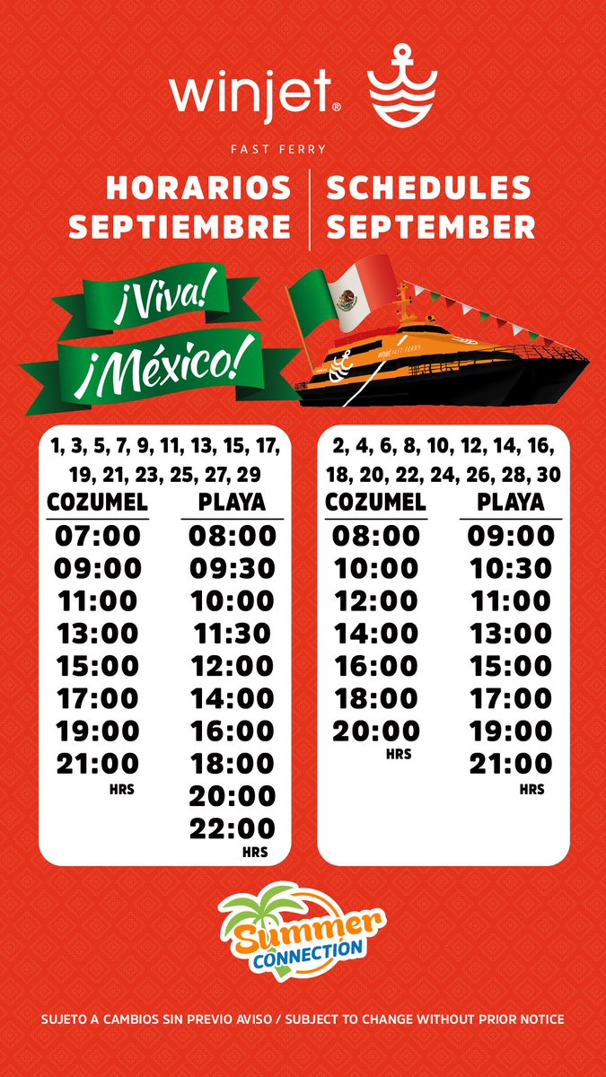 Winjet Fast Ferry On X: Les Compartimos Nuestras Tarifas,, 48% OFF